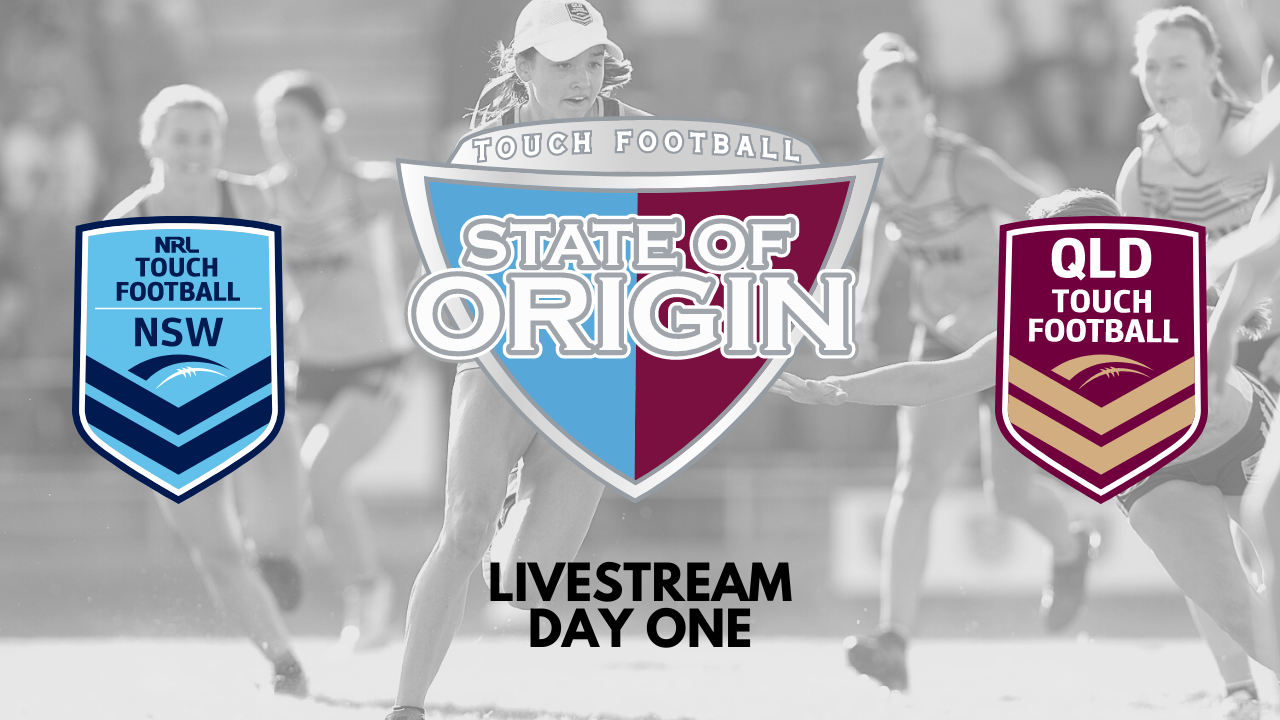 Livestream: 2021 State of Origin DAY ONE : Townsville Touch Football